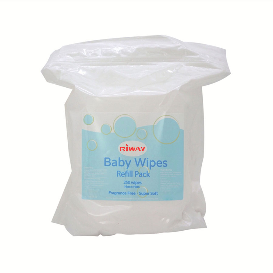 wholesale Fragrance free super soft OEM baby wet wipes for baby - Riway